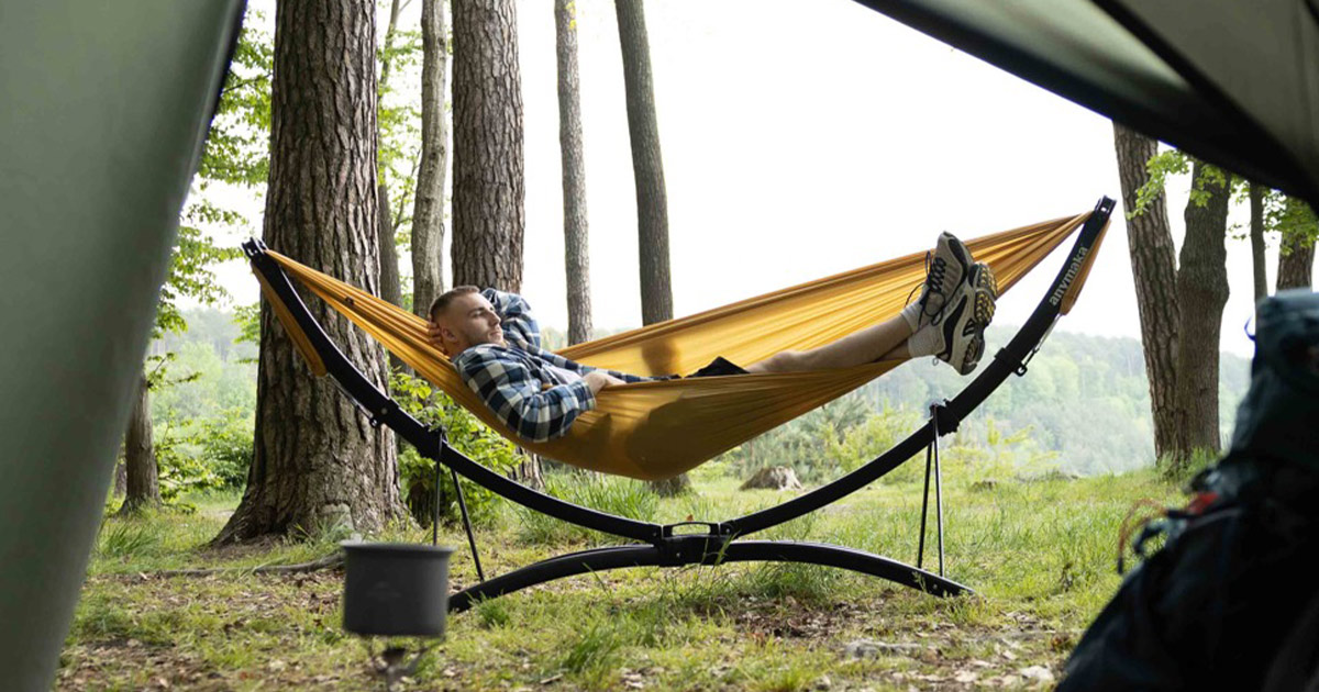 ANYMAKA HAMMOCK เซ็ตอัพได้ง่ายๆ เพียงแค่ 3 วินาทีด้วยฟังก์ชั่นการออกแบบสุดพิเศษ SNAP-FOL